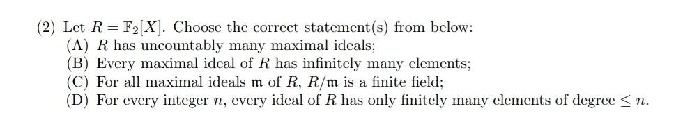 Solved if I get wrong solution I'll downvote Correct : | Chegg.com
