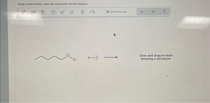Solved Using curved arrows, draw the mechanism for this | Chegg.com