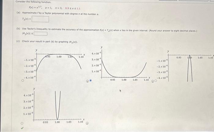 Solved Consider the following function | Chegg.com