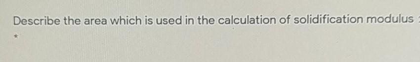 Solved Describe the area which is used in the calculation of | Chegg.com