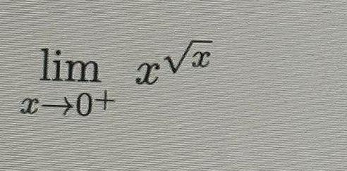 Solved limx→0+xx | Chegg.com