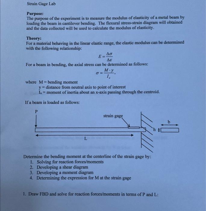 Solved Theory: For a material behaving in the linear elastic | Chegg.com