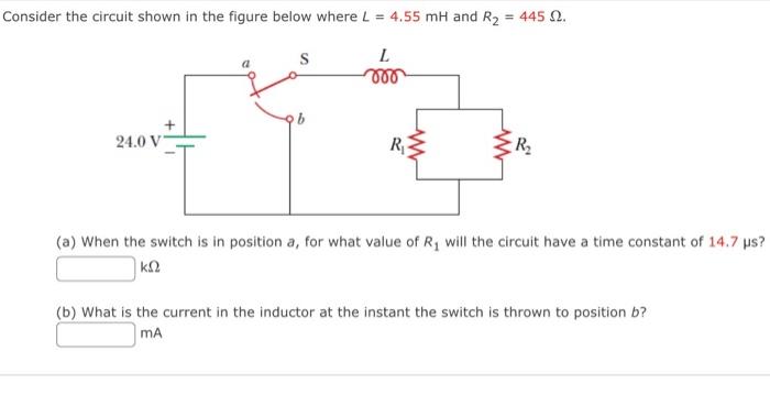 An LC circuit like that in the figure below consists | Chegg.com