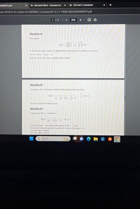 x(x)=21∣(21)∗+(−21)2)∣=(∞) x(n)=x(n)−g1r(n−1) | Chegg.com
