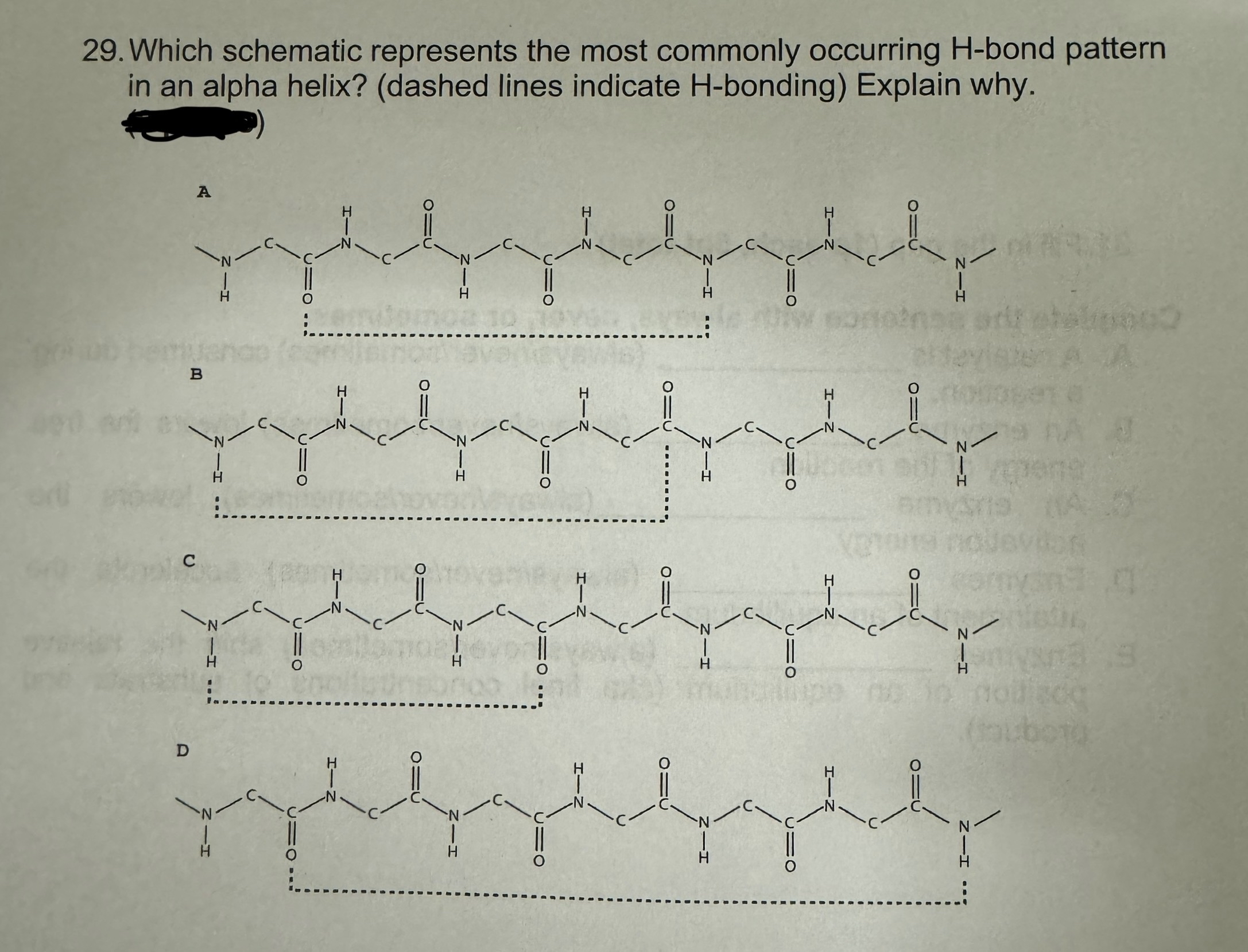Solved Which schematic represents the most commonly | Chegg.com