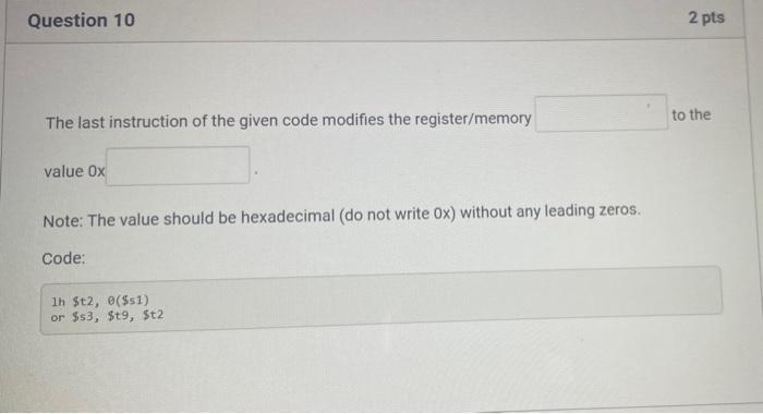 Solved For the next 5 questions, use the following register | Chegg.com