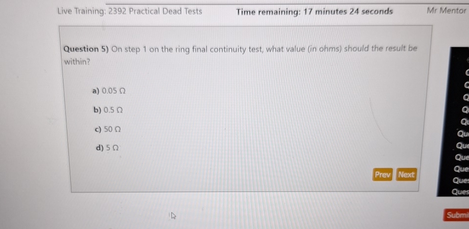 Solved Live Training: 2392 ﻿Practical Dead TestsTime | Chegg.com
