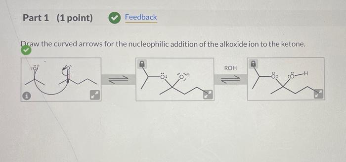 Solved Draw the curved arrows for the nucleophilic addition | Chegg.com