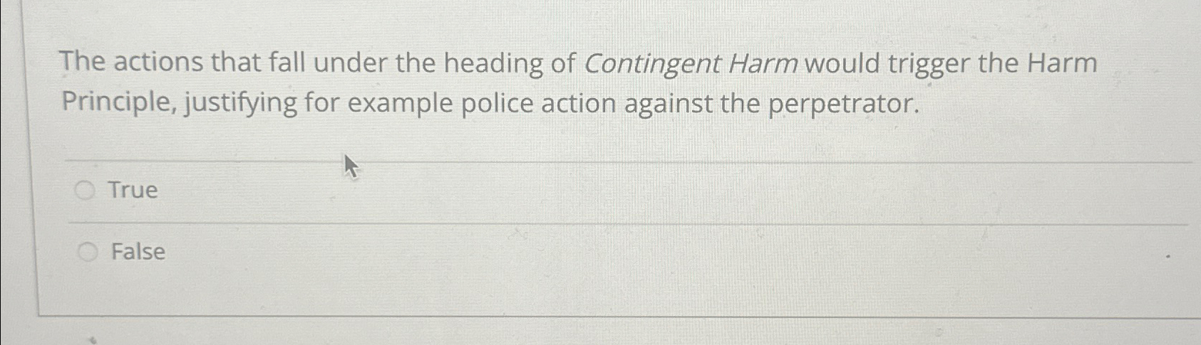Solved The actions that fall under the heading of Contingent | Chegg.com