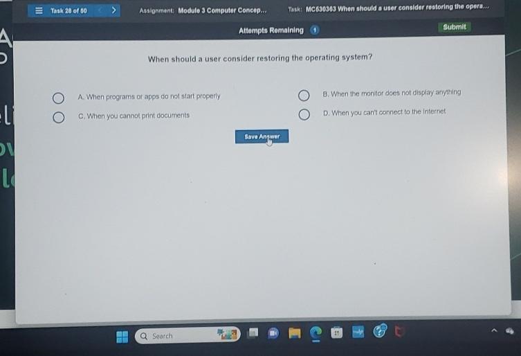 Solved Tank 28 ﻿of doAssignmente Module 3 ﻿Computer | Chegg.com