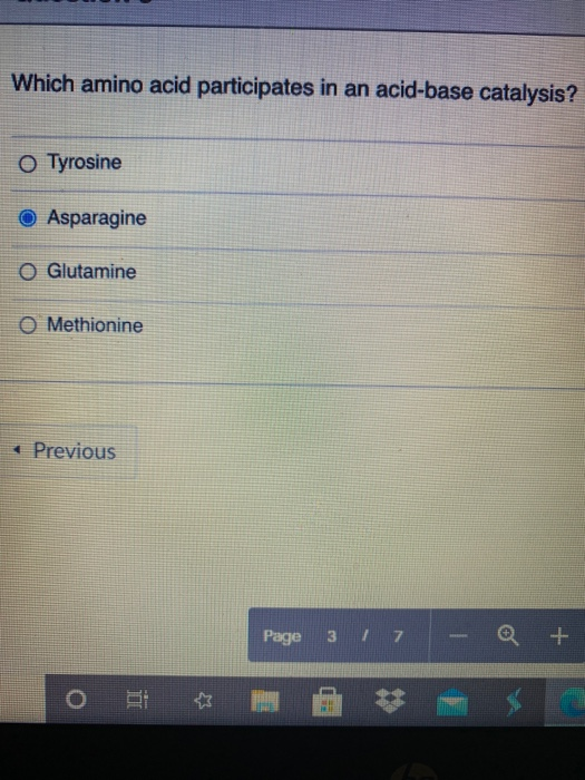 Solved Which amino acid participates in an acid-base | Chegg.com