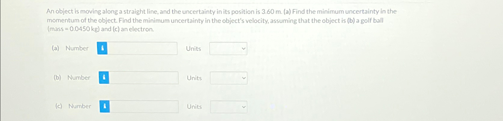 Solved An object is moving along a straight line, and the | Chegg.com