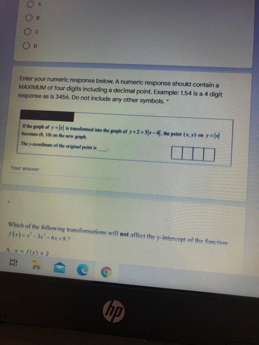 Solved Enter your numeric response below. A numeric response | Chegg.com