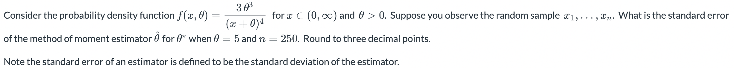 Solved Consider the probability density function | Chegg.com