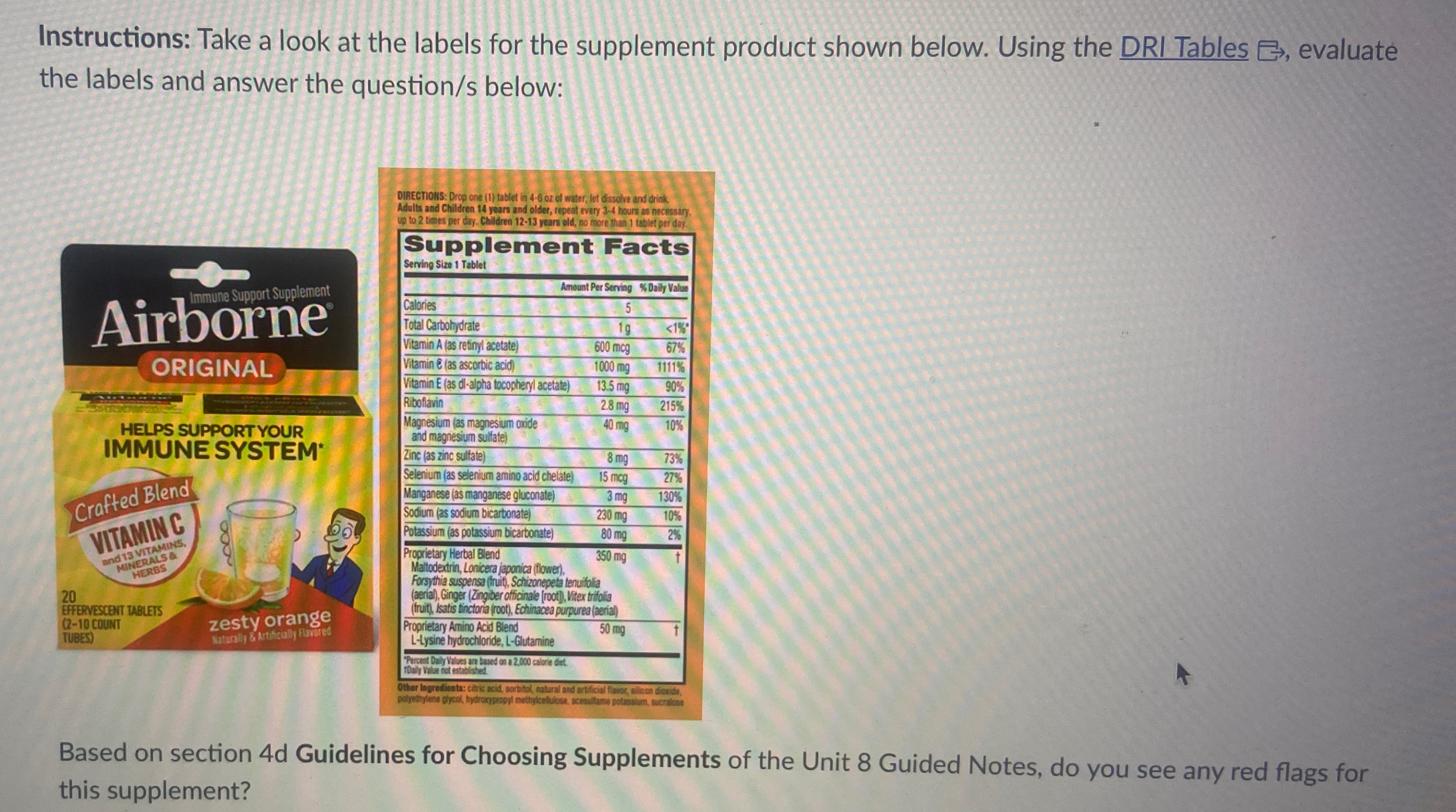 Solved Instructions: Take a look at the labels for the | Chegg.com