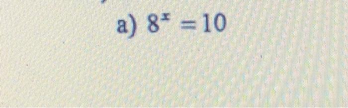 Solved a) 8+ = 10 | Chegg.com
