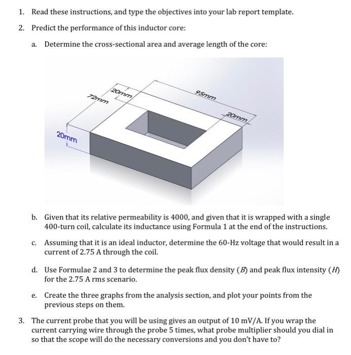 Solved 1. Read these instructions, and type the objectives | Chegg.com
