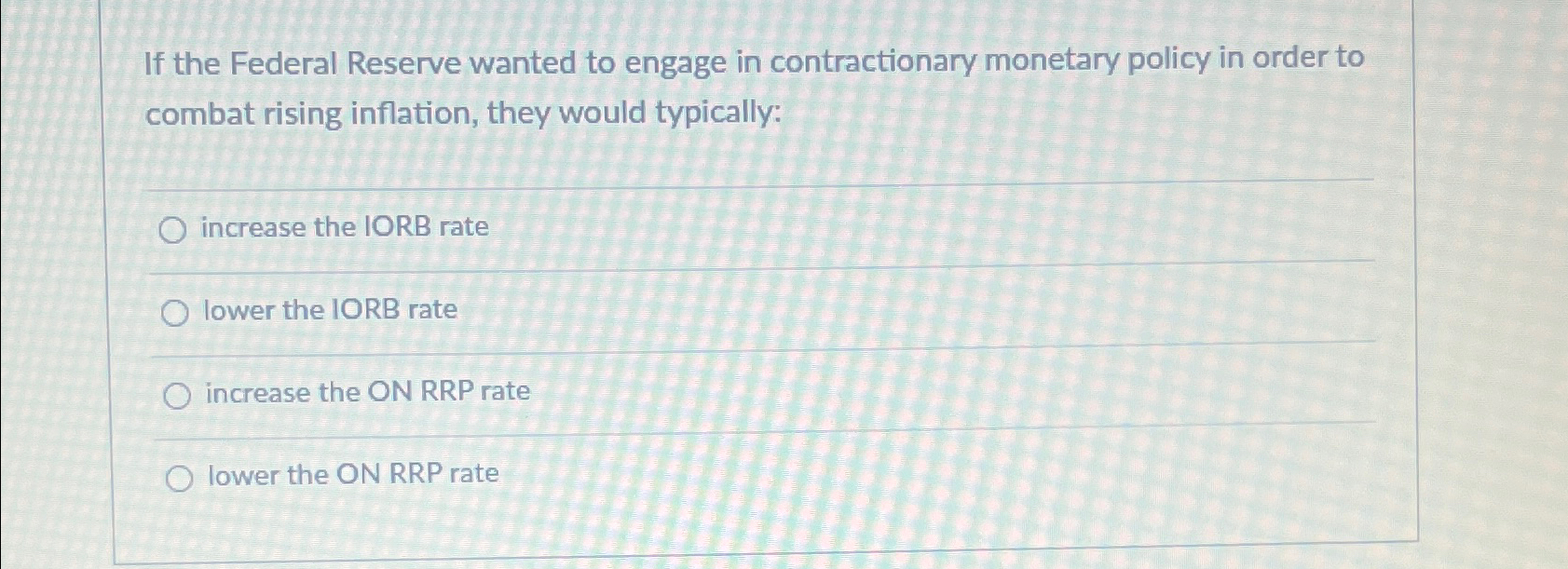 Solved If the Federal Reserve wanted to engage in | Chegg.com