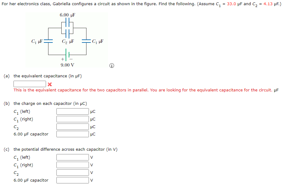 Solved For her electronics class, Gabriella configures a | Chegg.com
