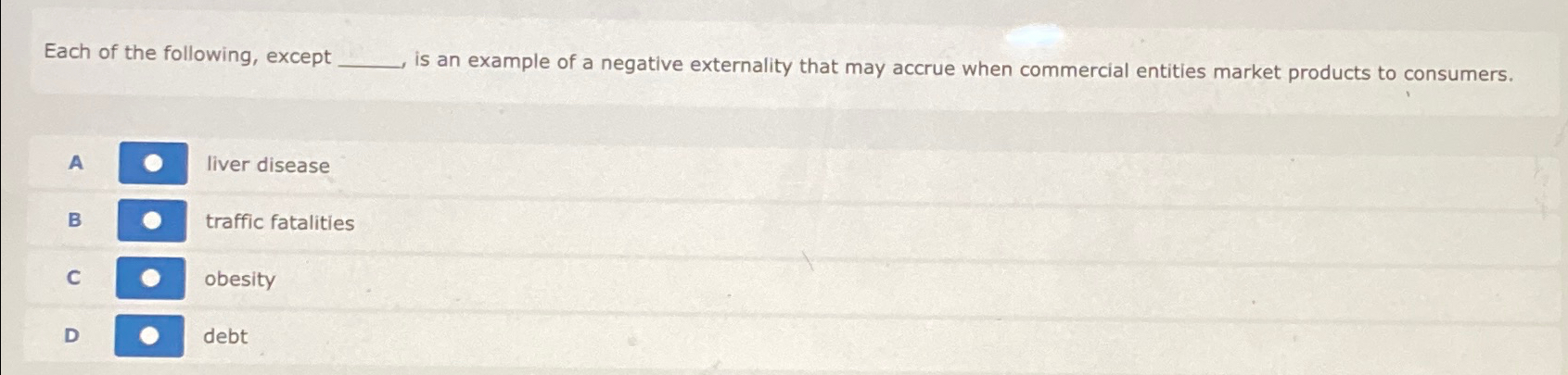 Solved Each of the following, except is an example of a | Chegg.com