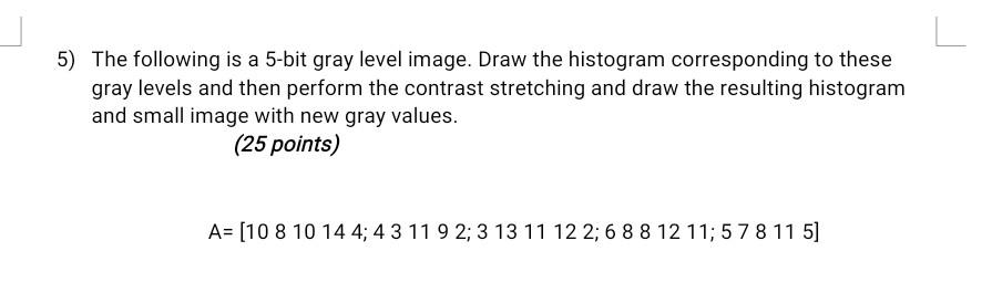 Solved The following table gives the number of pixels at | Chegg.com