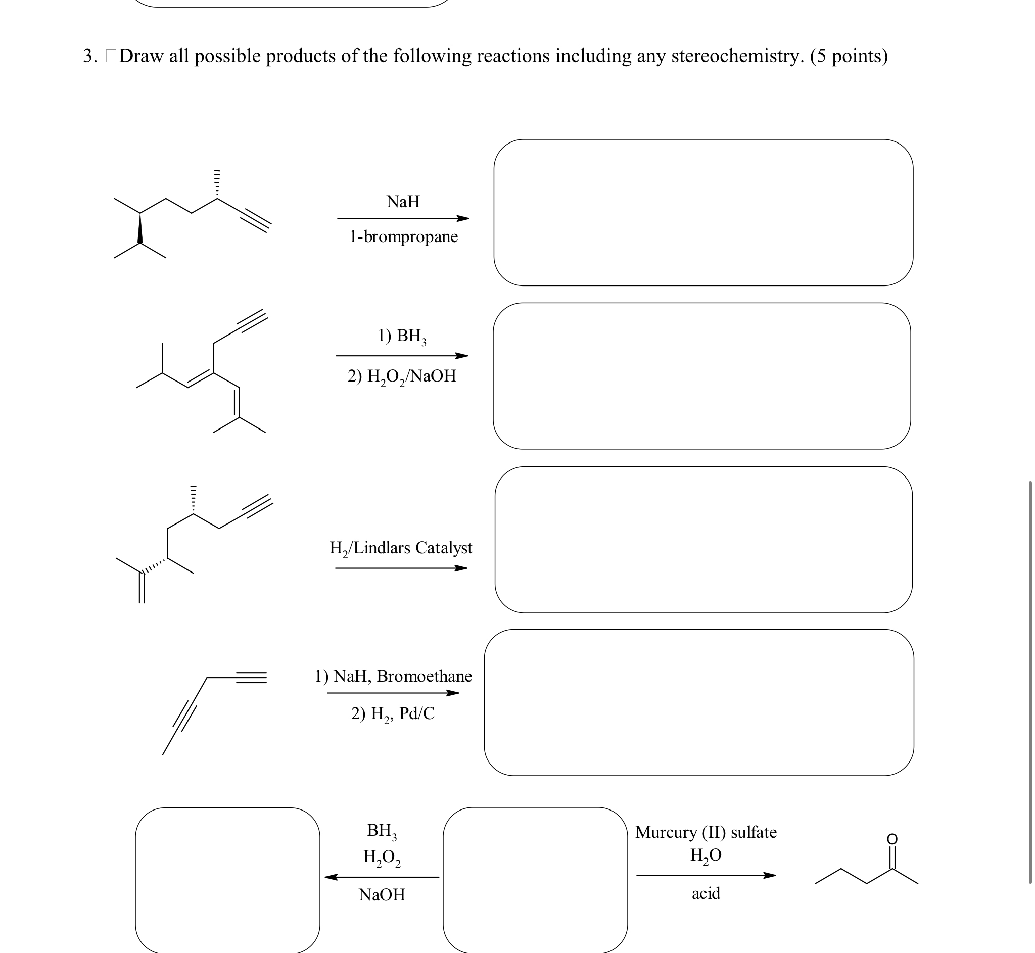 Solved by an EXPERT ﻿Draw all possible products of the following | Chegg.com