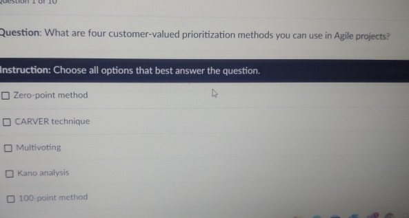 Solved Question: What are four customer-valued | Chegg.com Solved Question: What are four customer-valued | Chegg.com