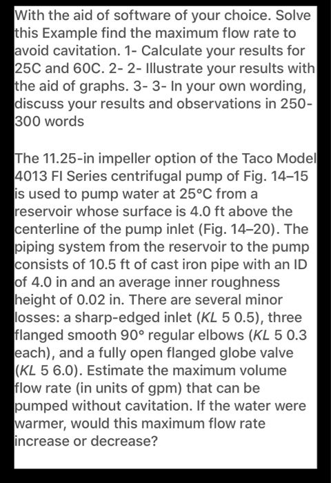 With the aid of software of your choice. Solve this | Chegg.com