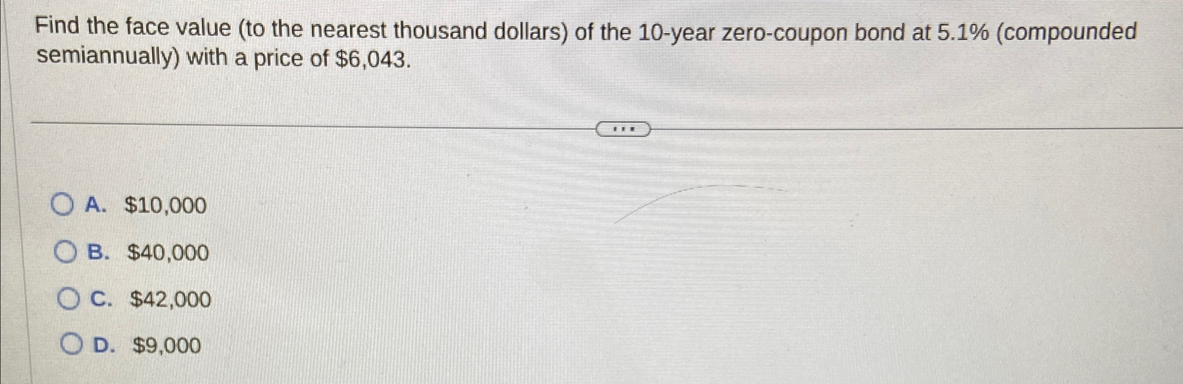 Solved Find the face value (to the nearest thousand dollars) | Chegg.com