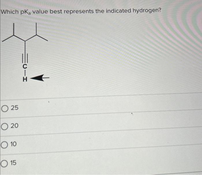 Solved Which pKa value best represents the indicated | Chegg.com