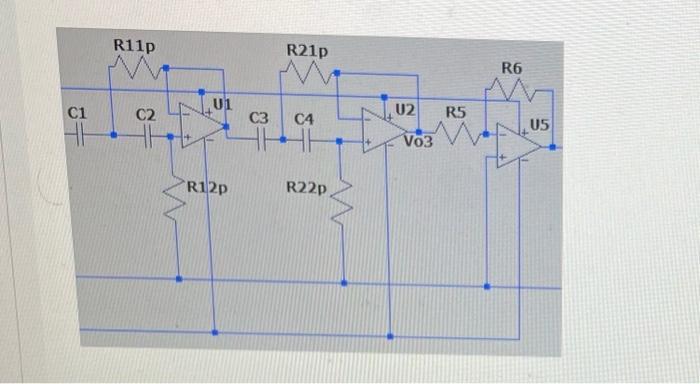 Solved You are to design a 4th order Butterworth High Pass | Chegg.com