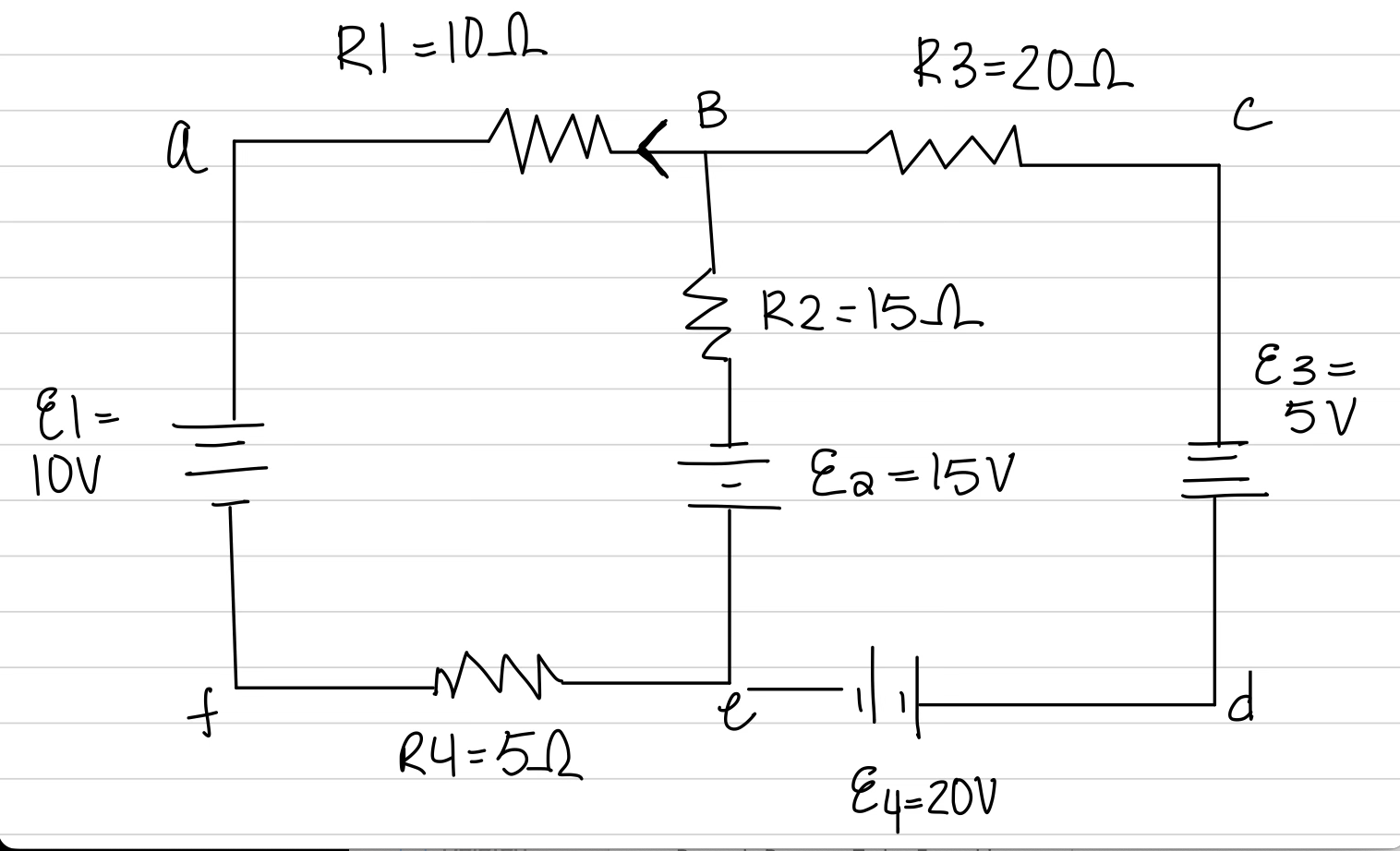 Solved Calculate the currents and voltages on resistors | Chegg.com