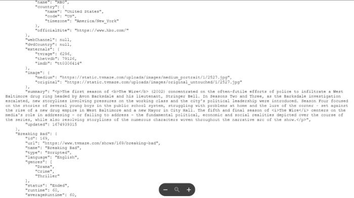 Solved TV Show Explorer Version 1: Searching In this lab, | Chegg.com