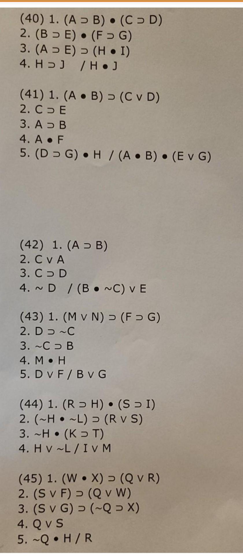 Solved 8 Rules of Implication Homework Exercise 3 This | Chegg.com