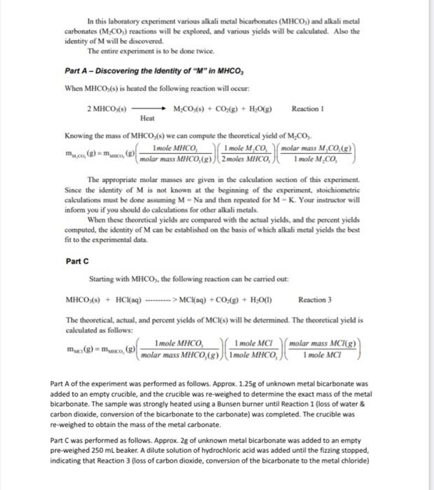 A generic chemical equation can be written as | Chegg.com
