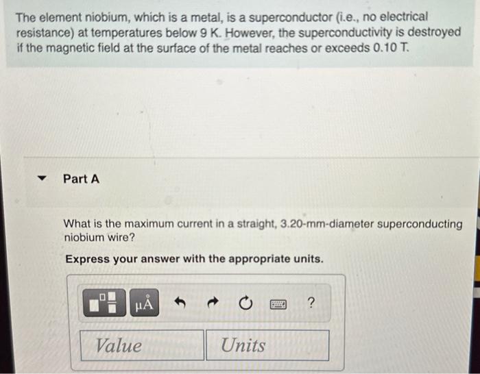 Solved The element niobium, which is a metal, is a | Chegg.com