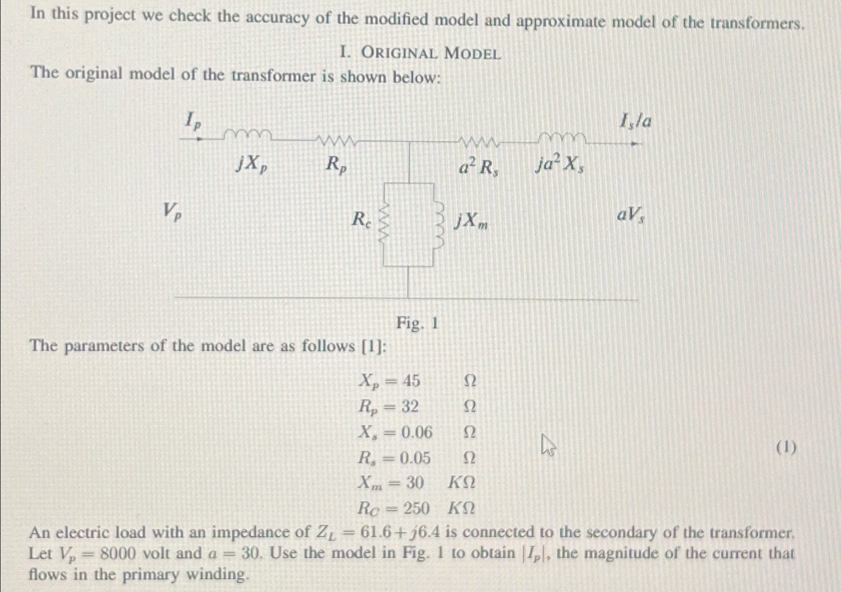 In this project we check the accuracy of the modified | Chegg.com