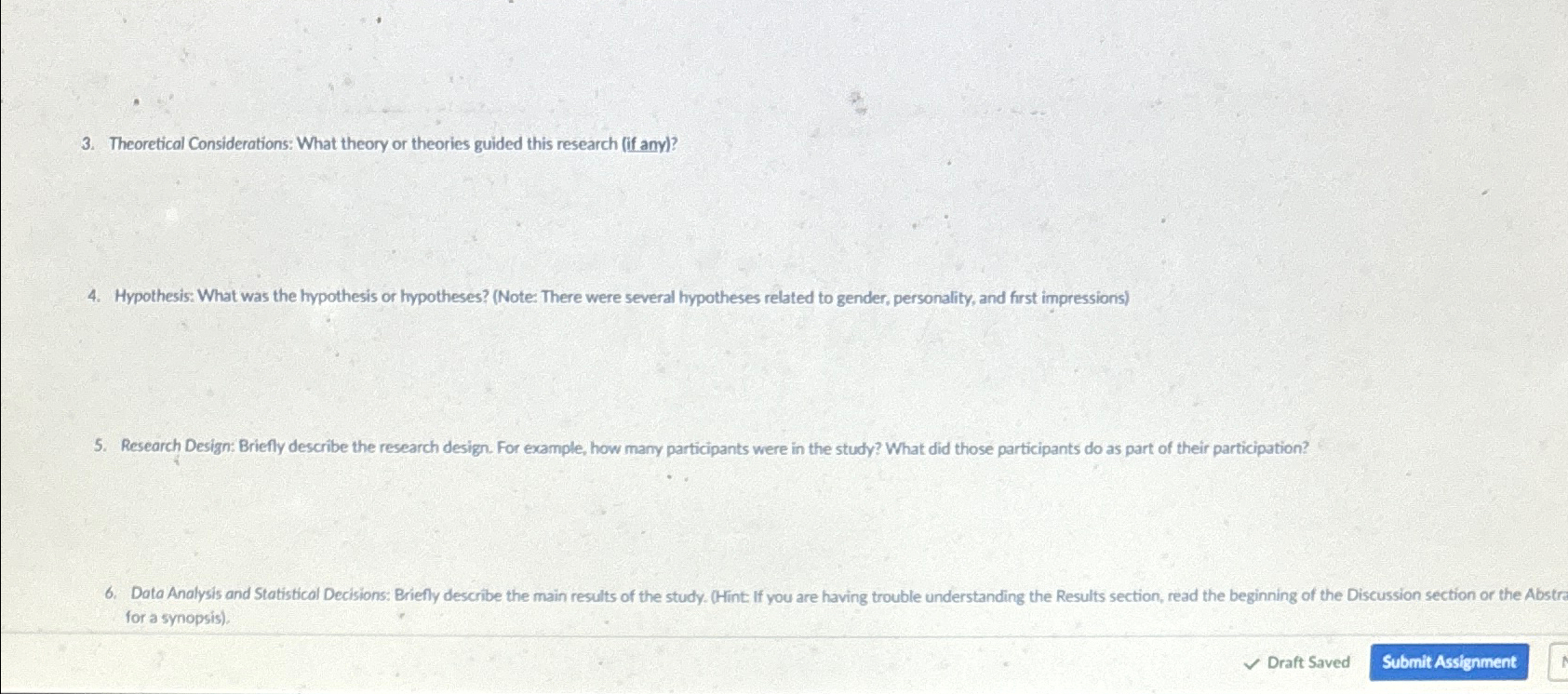 Solved Theoretical Considerations: What theory or theories | Chegg.com