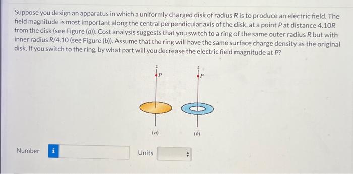 Solved Suppose you design an apparatus in which a uniformly | Chegg.com