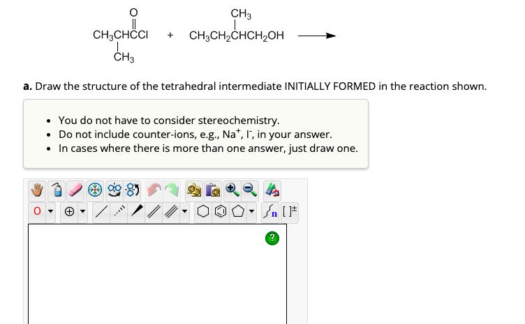 Solved a. ﻿Draw the structure of the tetrahedral | Chegg.com