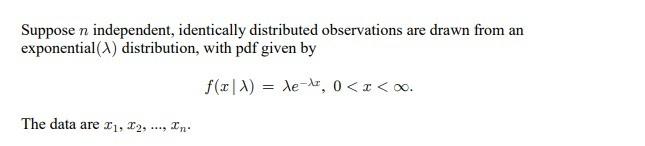 Solved Suppose n independent, identically distributed | Chegg.com