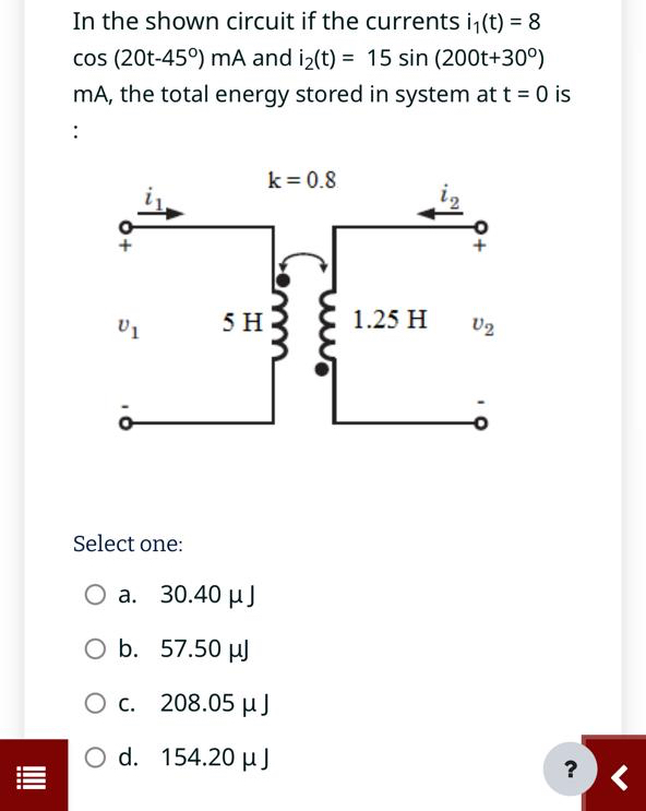 Solved In the shown circuit if the currents | Chegg.com
