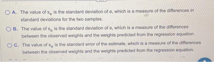 Solved Let the predictor variable x represent heights of | Chegg.com