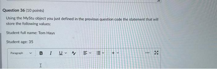 Solved Question 31 10 Points The Structure Car Is Declared