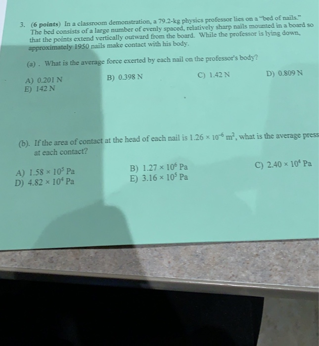 Solved: 3. (6 Points) In A Classroom Demonstration, A 79.2... | Chegg.com Solved: 3. (6 Points) In A Classroom Demonstration, A 79.2... | Chegg.com