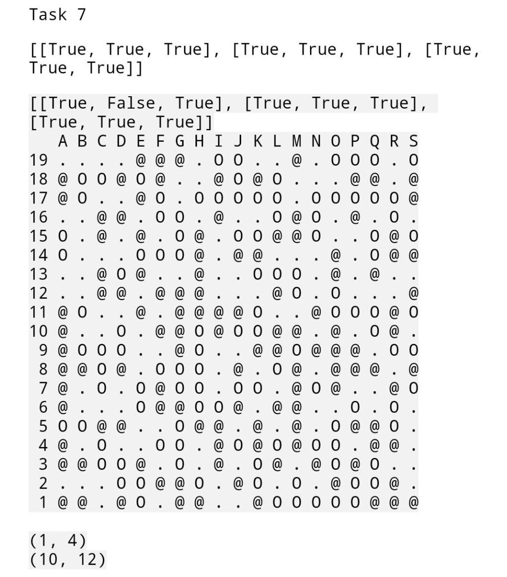 Solved In the Board class, define a method | Chegg.com