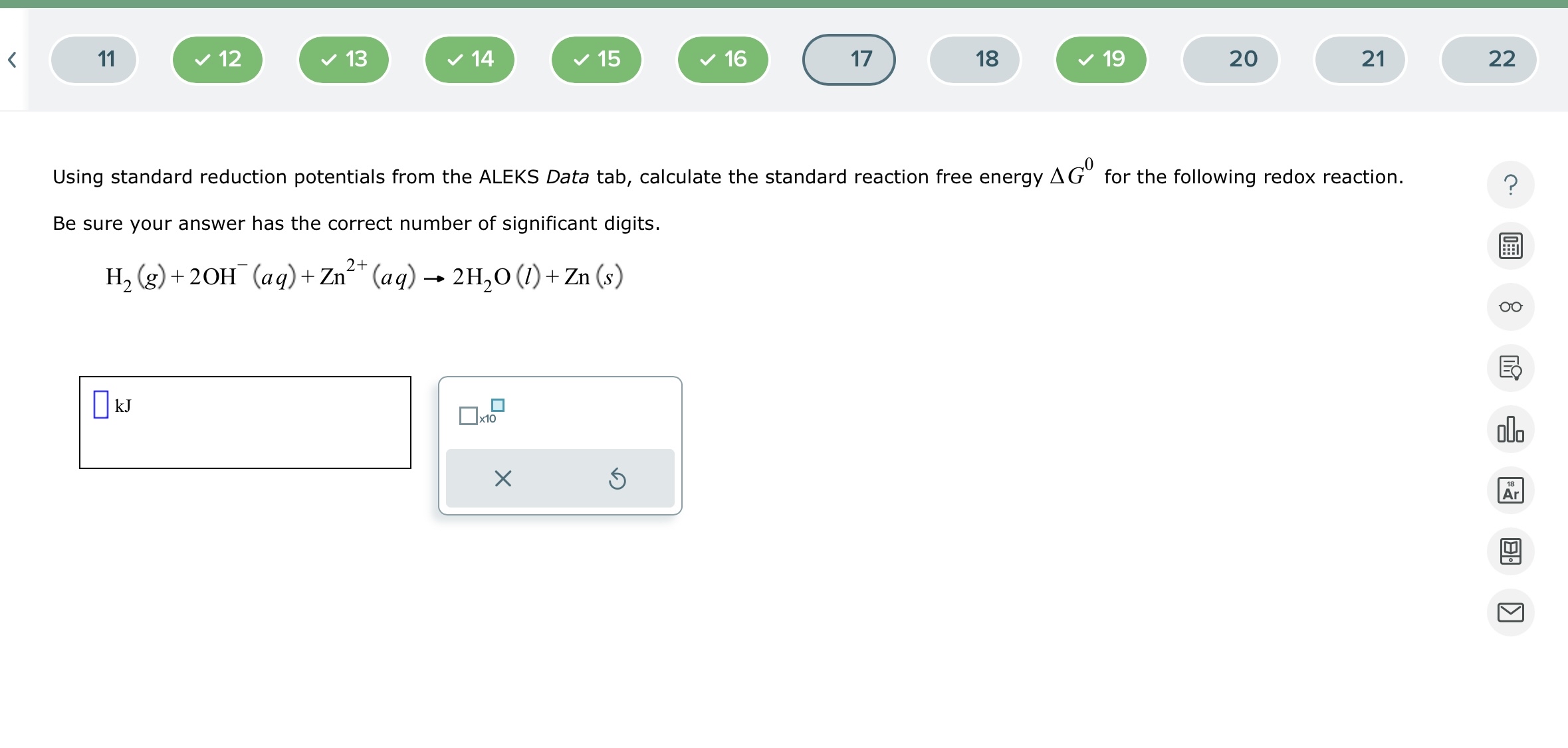 Solved 12 14 16 192022Using standard reduction potentials | Chegg.com
