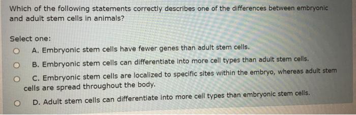 Solved Which of the following statements correctly describes | Chegg.com