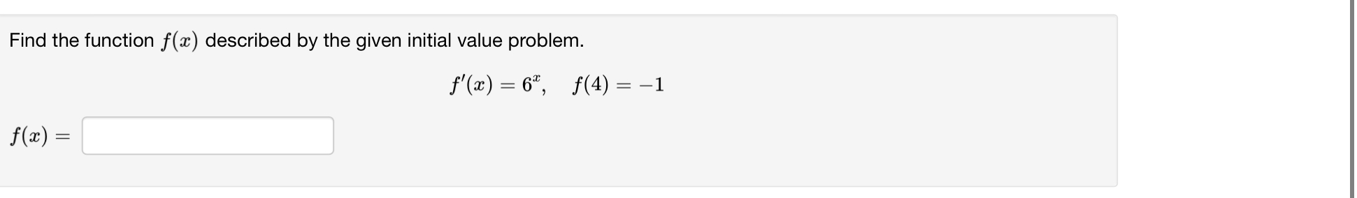 Solved Find the function f(x) ﻿described by the given | Chegg.com