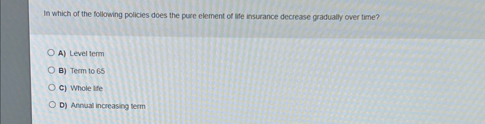 Solved In which of the following policies does the pure | Chegg.com